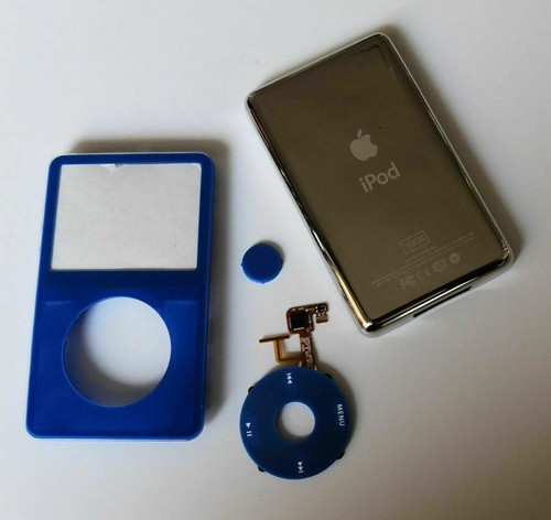 Front Face Plate &Turntable & Dots Apple iPod Classic Video 5 5.5th Gen ...