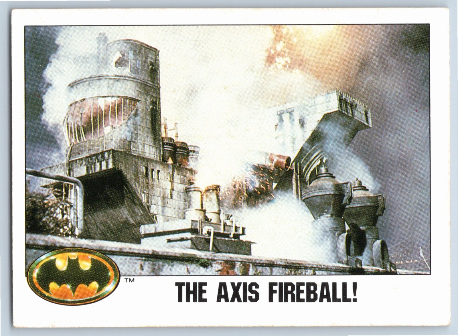 1989 Topps Batman Series One 1 - 99 The Axis Fireball! | eBay Australia