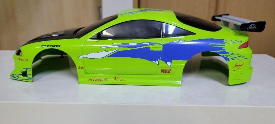 Robocar Green Sports Car 1/16 Body Frame | eBay