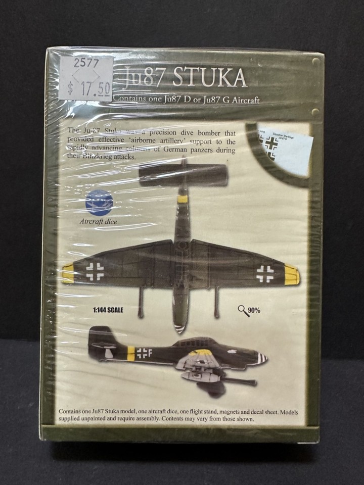 Flames of War German Ju87 STUKA Aircraft (AC002) Brand New Sealed | eBay