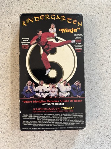 Kindergarten Ninja VHS SOV ACTION RARE | eBay