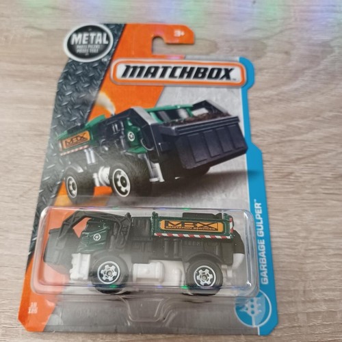 Matchbox 1/64 Diecast Black Garbage Gulper | eBay