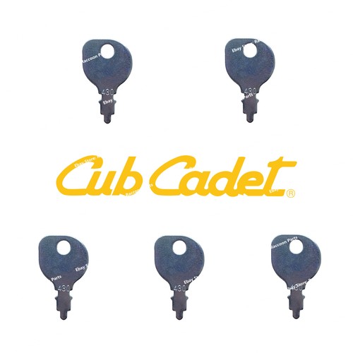 5 Cub Cadet Ignition Starter Switch Keys Lawn Mower & Garden tractor ...