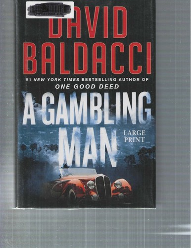 DAVID BALDACCI - A GAMBLING MAN -- LARGE PRINT - LP415 | eBay