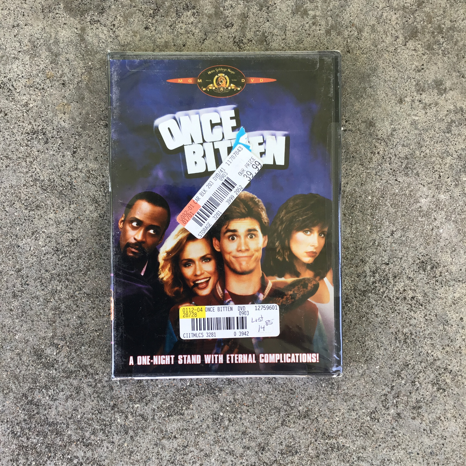 Sealed Once Bitten (DVD, 2003) MGM, Jim Carrey 27616888556| eBay