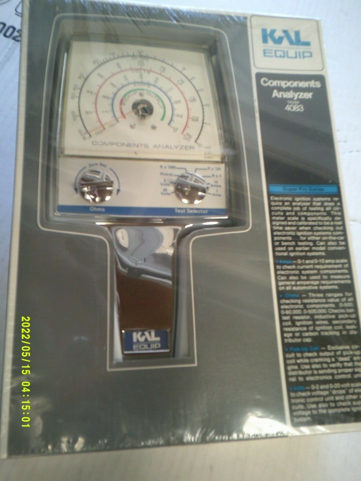 KAL Equip Professional Series Components Analyzer Model 4083 for sale ...