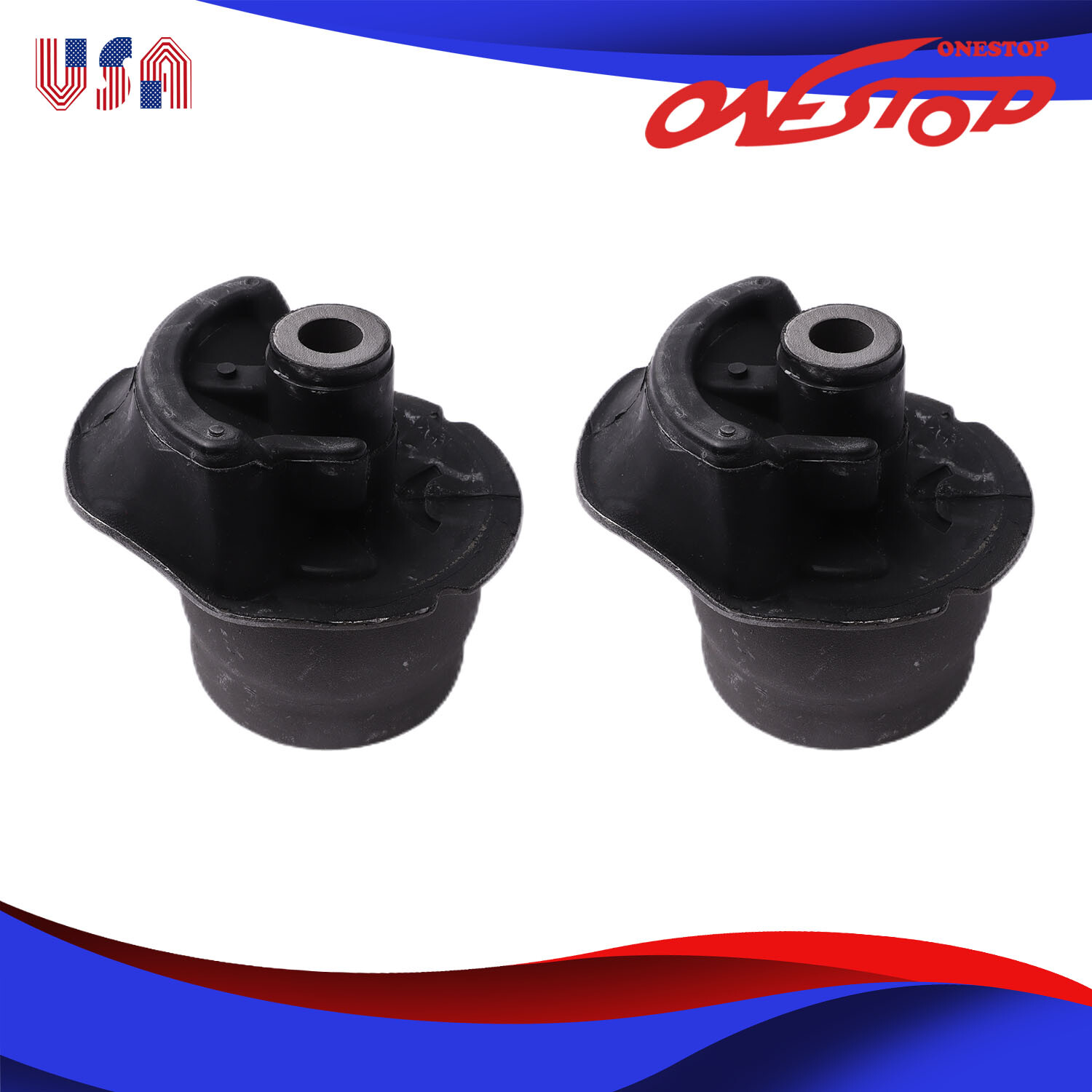 2pcs 2003-2008 Toyota Corolla Rear Crossmember Axle Beam Bushing ...