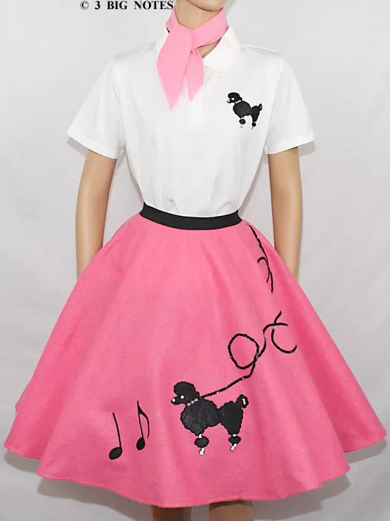 Pink Poodle Skirt Factory Sale