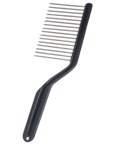 1 Piece Hair K-Cutter Styling Comb Pik Metal Tooth afro braid or Metal ...