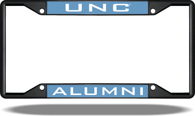 UNC ALUMNI Black License Plate Frame | eBay