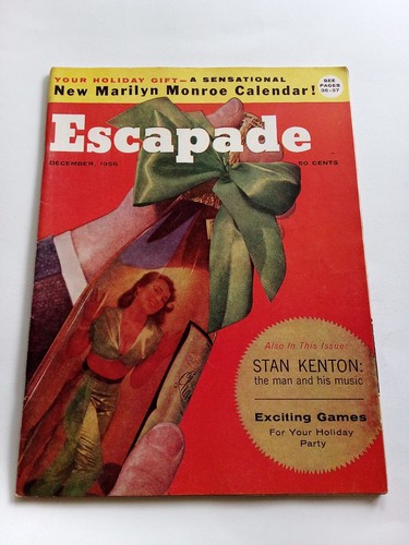 December 1956 Escapade Magazine Marilyn Monroe Calendar Vintage | eBay
