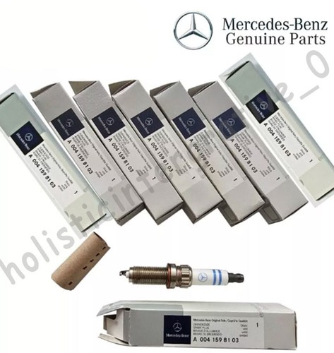 8Pcs OEM A0041598103 ZR6SII3320 Genuine Iridium Spark Plugs For ...