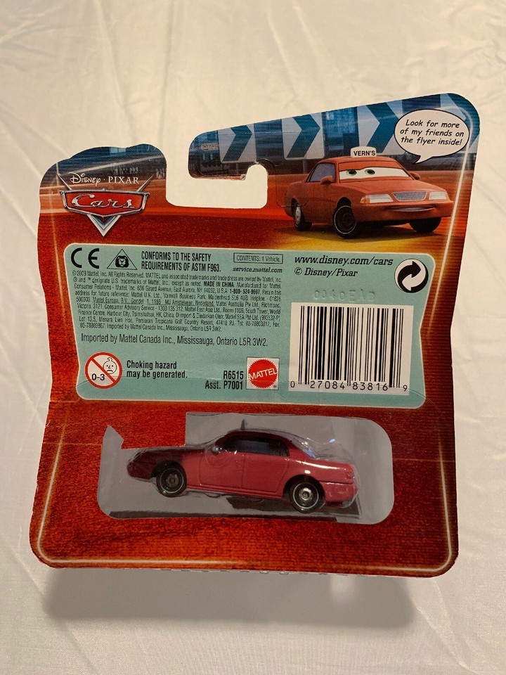 Disney Pixar The World Of Cars Vern #119 MISP,(B169) | eBay
