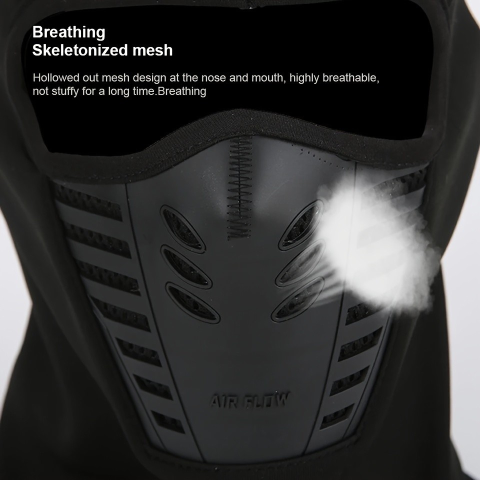Winter Balaclava Full Face Mask Thick Fleece Thermal Windproof Ski Mask ...