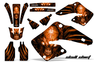 HONDA CR 125 250 00-01 GRAPHICS KIT CREATORX DECALS STICKERS SCO | eBay