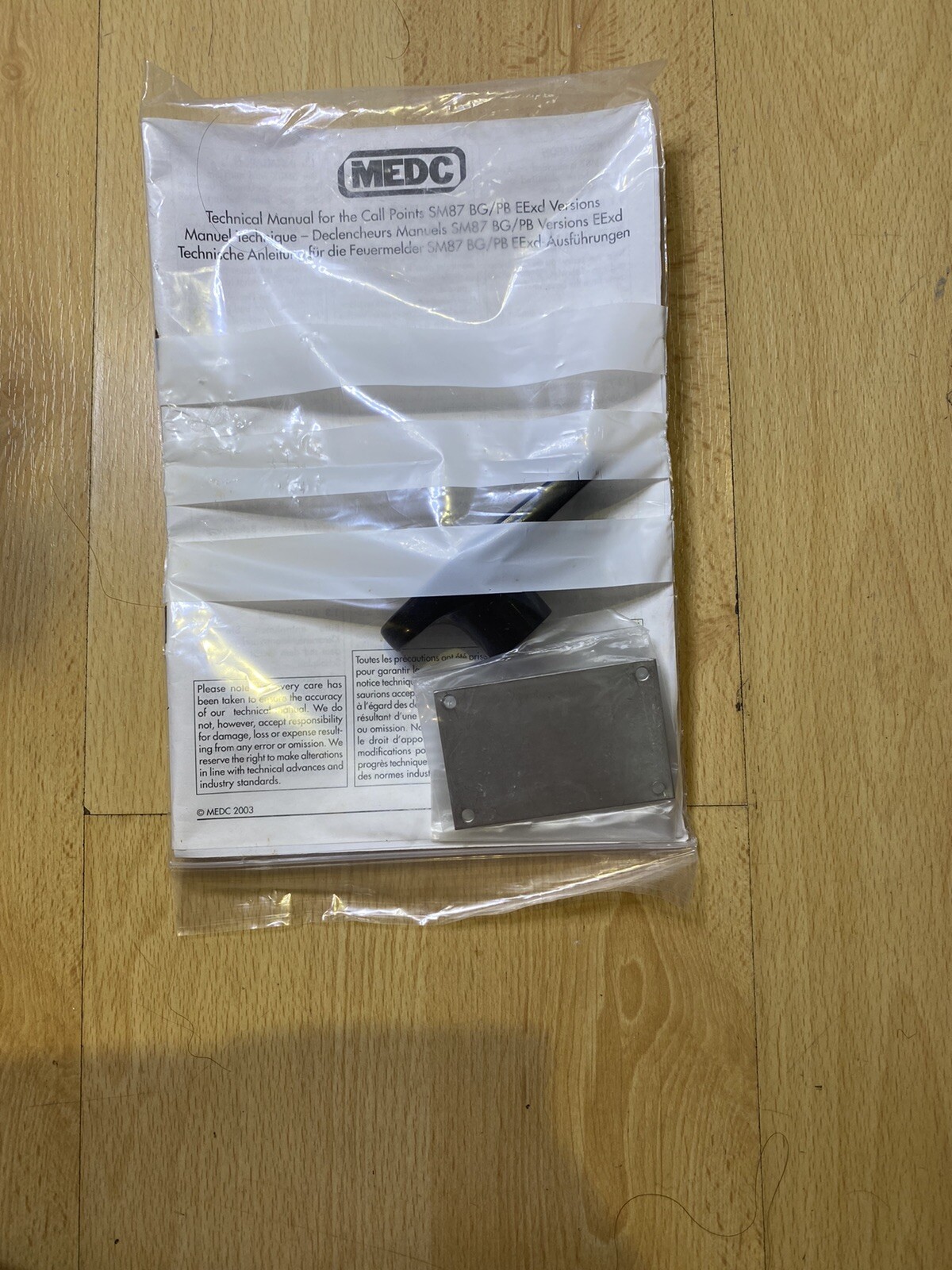 COOPER MEDC SM87 BG/PG EExd Manual Safety Call point explosion proof ...