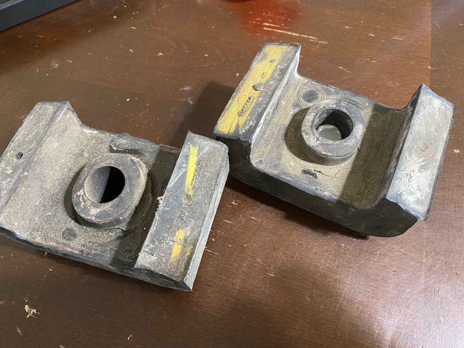 GMC Chevrolet Cross member rubber mounts Truck Square body 73-88 NOS GM ...