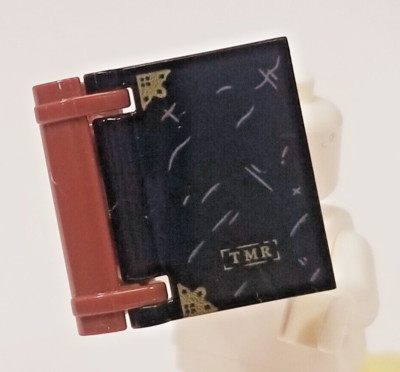 LEGO Minifigure Tom Riddle's Diary Gold Corners Black Harry Potter Book ...