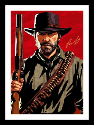 ROGER CLARK - RED DEAD REDEMPTION II AUTOGRAPHED SIGNED & FRAMED PHOTO ...