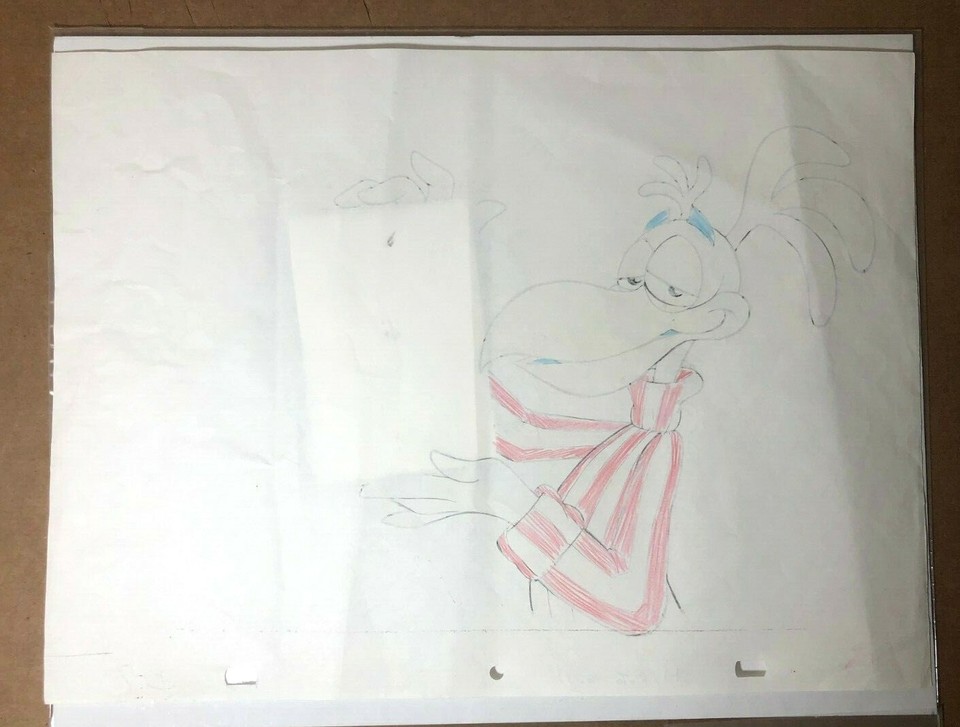 Cocoa Puffs Original Production Drawing Sonny the Cuckoo Bird cel 1980s ...