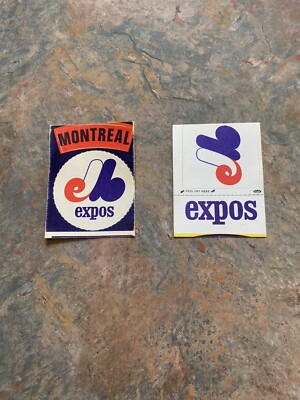 1968-1972 Fleer Cloth Montreal Expos Stickers | eBay