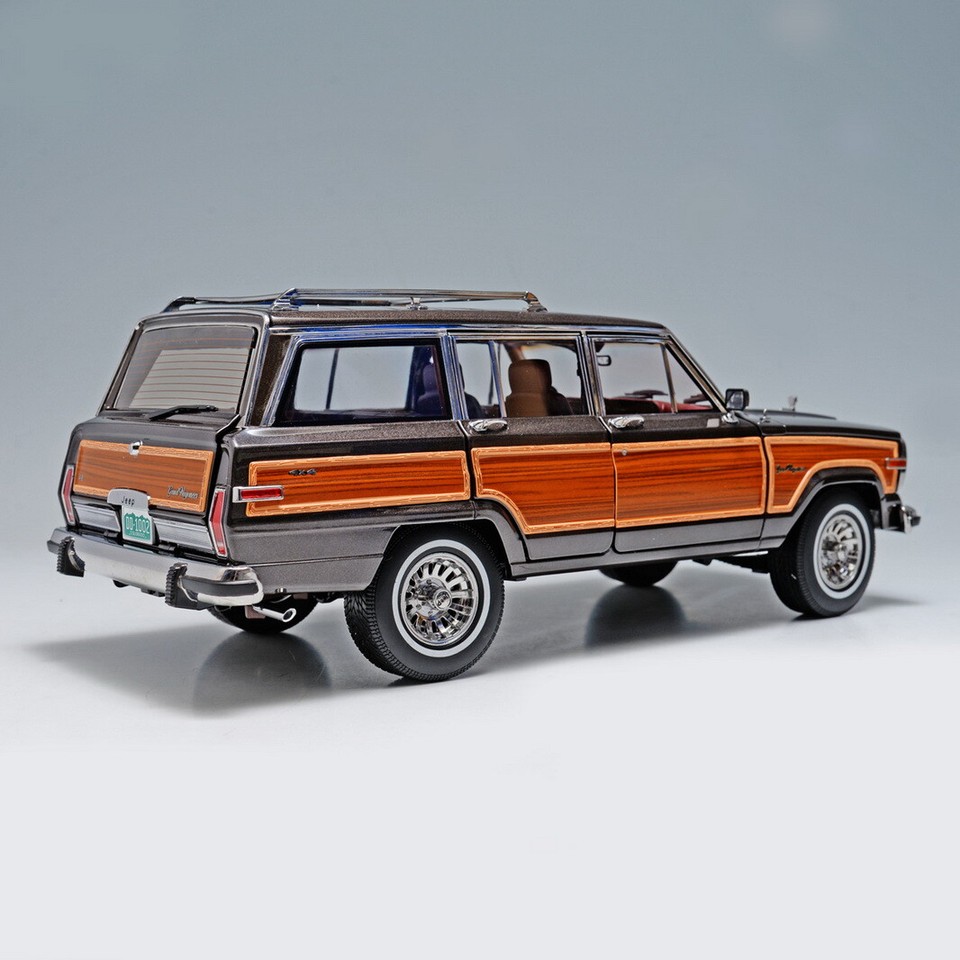 DD Model 1/18 Scale Jeep Guand Wagoneer Brown Diecast Car Model Toy ...