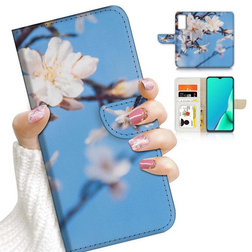 ( For Samsung A51 4G ) Wallet Flip Case Cover PB23075 Cherry Bloom ...