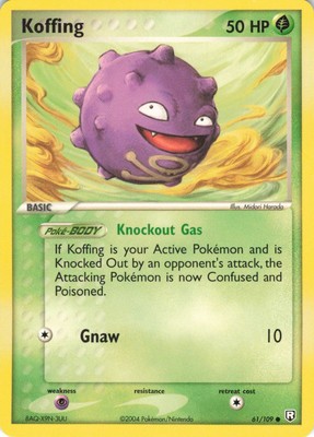 418 - Played Koffing 61/109 Common Team Rocket Returns Pokemon TCG | eBay
