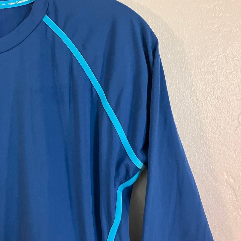 New Balance Long Sleeve Running Crop Top Workout Shirt Women's Large | eBay