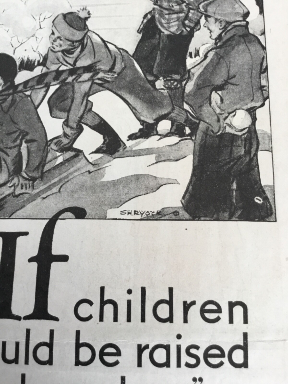 Vicks Vaporub print ad 1931 vintage 1930s art home decor illustrated ...