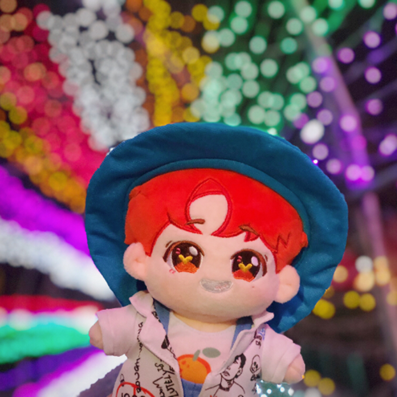 20cm KPOP BIGBANG Doll G-Dragon GD Orange G-DRAGON Plush Toy with ...