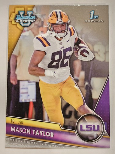 2023 Bowman Chrome University #39 Mason Taylor Base | eBay