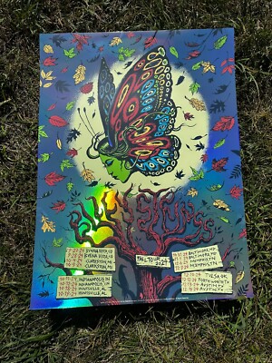 Billy Strings Poster Fall Tour 2024 Maarten Donders FOIL Renewal 9/27 9 ...