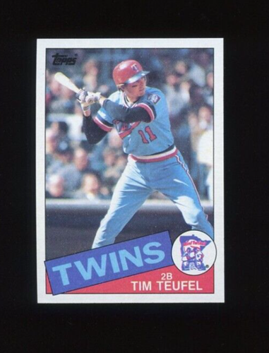 1985 TOPPS #239 TIM TEUFEL MINNESOTA TWINS | eBay