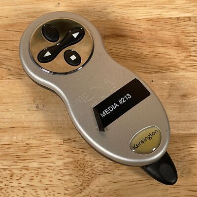 Kensington 33062 Silver Wireless Presentation Remote Control with Laser ...