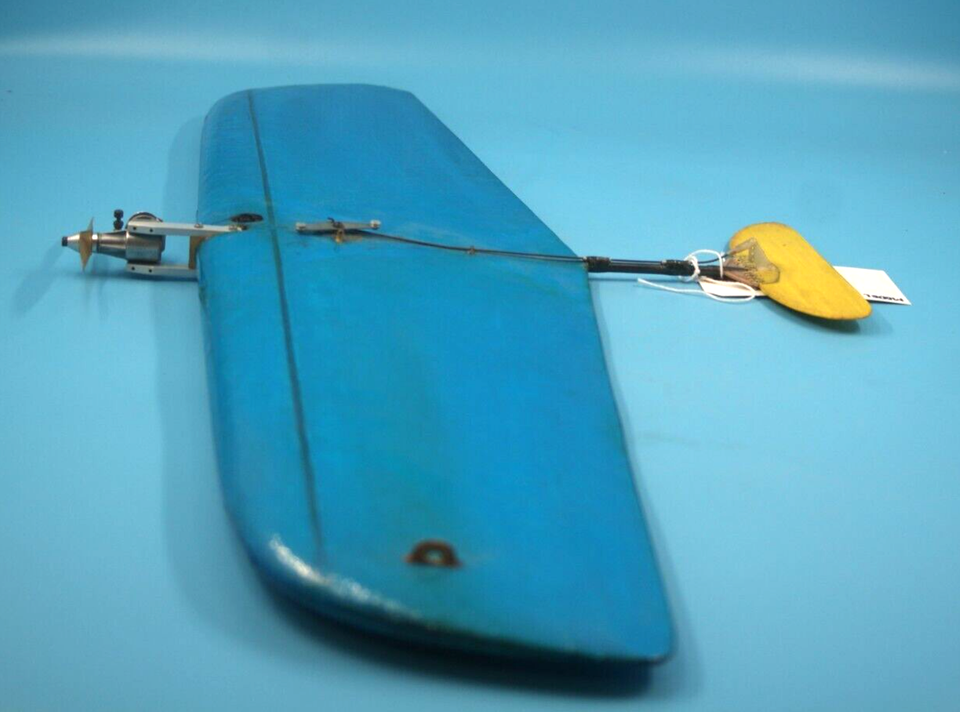 Control Line Model Airplane with RARE STELS Twin Horn .049 Engine | eBay