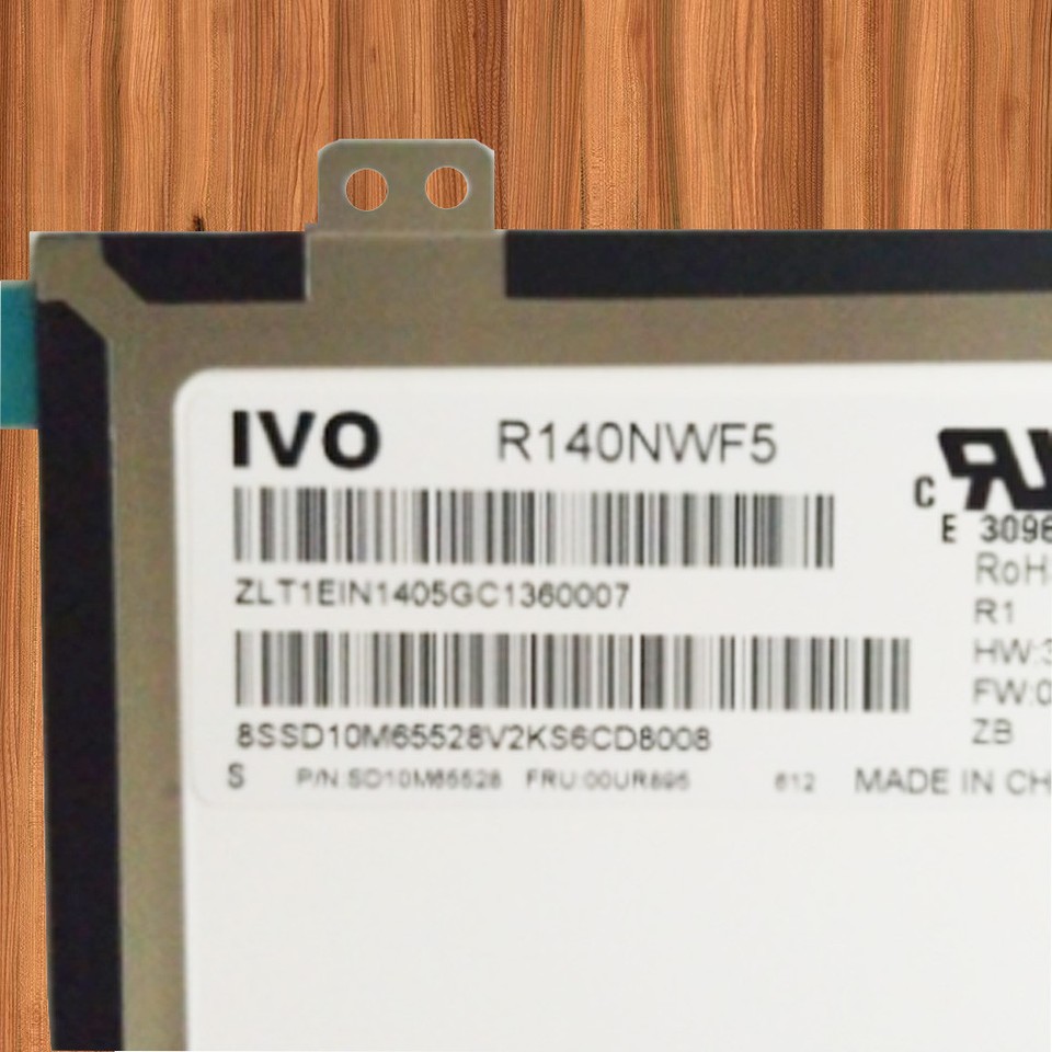 14.0" FHD IPS TOUCH laptop LCD SCREEN IVO R140NWF5 R1 fit B140HAK01.0 ...