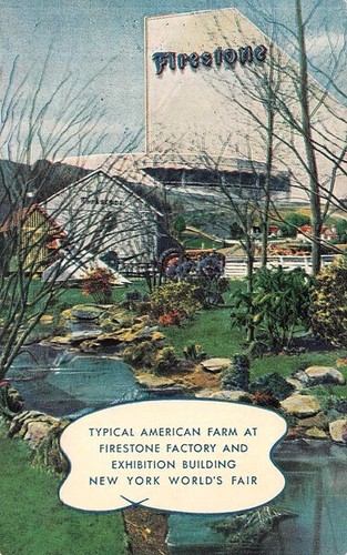 Firestone Factory Exposition Building & Typical American Farm | eBay