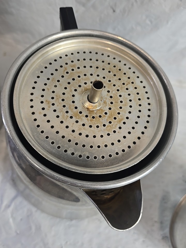 1940s 1950s Wear-Ever 3016 Vintage Aluminum 16-Cup Percolator Coffee ...