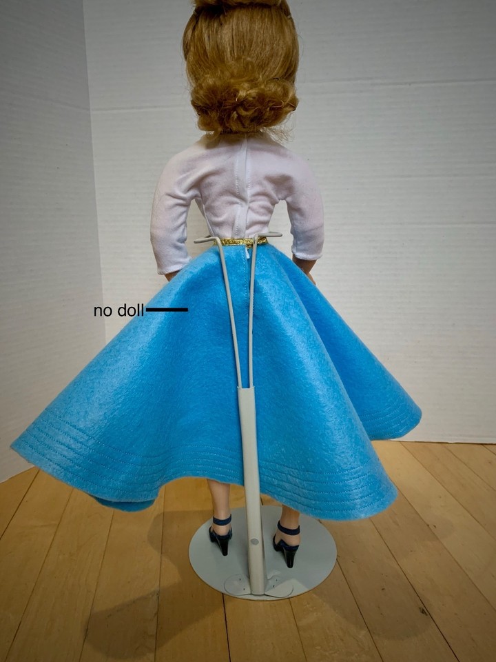 Madame Alexander Cissy Doll Outfit 20” Newly Made Knit Top & Felt Skirt ...