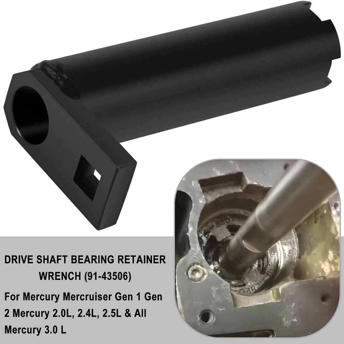 Bearing Retainer Wrench Spanner Tool For Mercury Mercruiser Alpha One ...