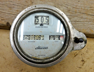 Vintage STEWART WARNER SPEEDOMETER Original Model T Ford | eBay