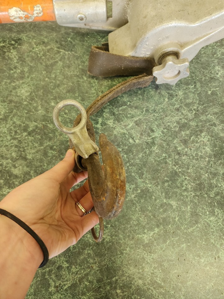 Chance Hoist 1 Ton Hot Stick Ratcheting Strap Hoist | eBay