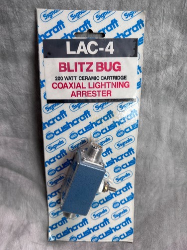 Cushcraft LAC-4 Blitz Bug Lightning Arrester - NEW | eBay