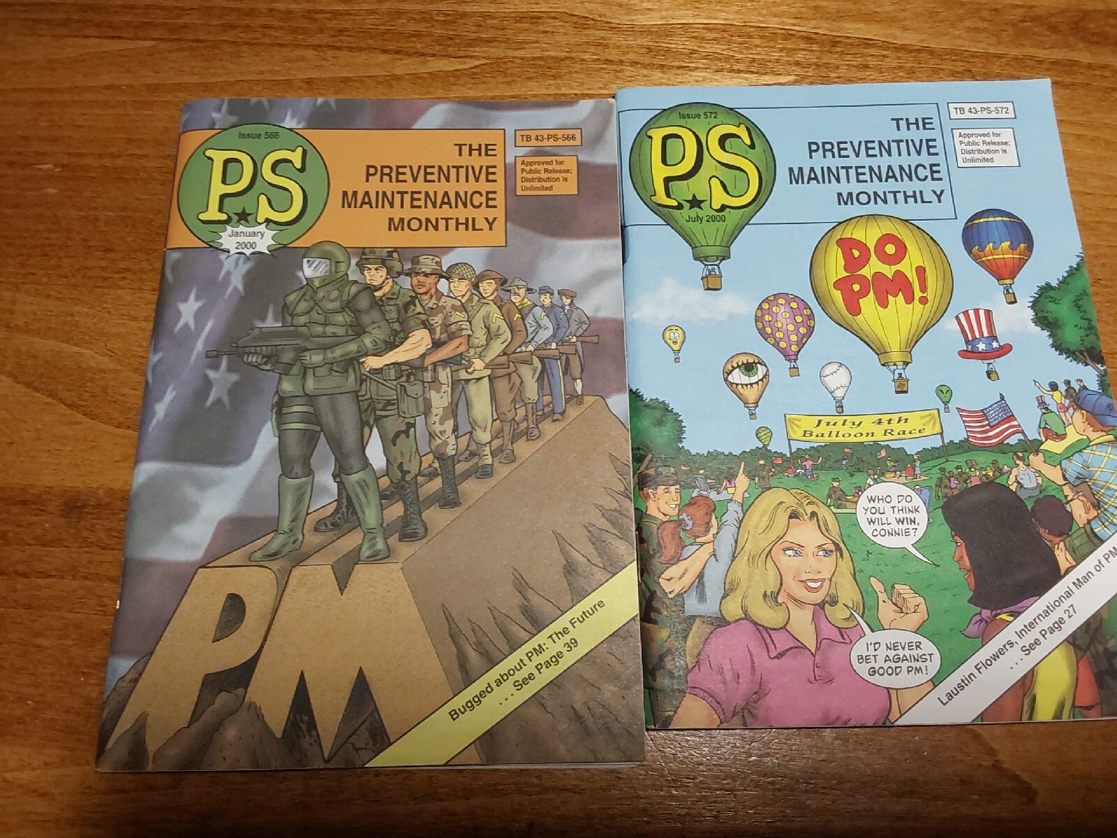 ps preventive maintenance monthly magazine lot 2000 (2) | eBay