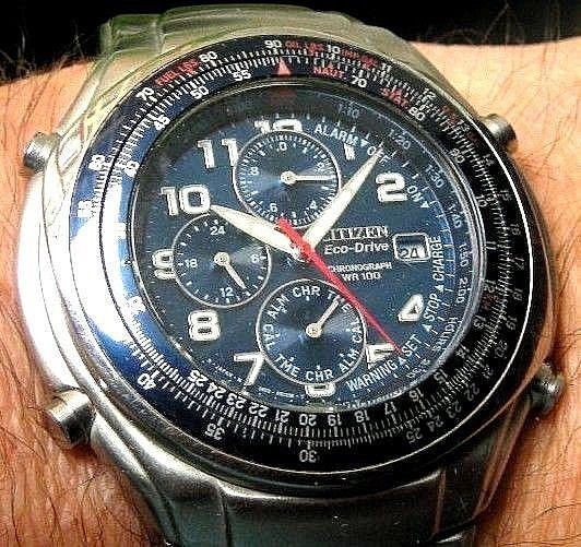 CITIZEN ECO-DRIVE FLIGHTMASTER PILOT OF-ACTION WATCH,… - Gem