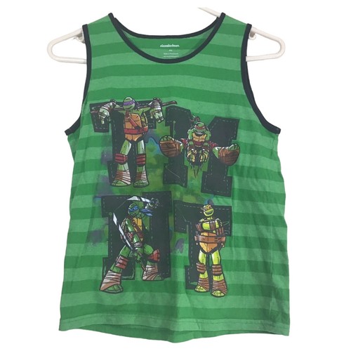 Teenage Mutant Ninja Turtles TMNT Tank Top Shirt Youth Green Size M/8 ...