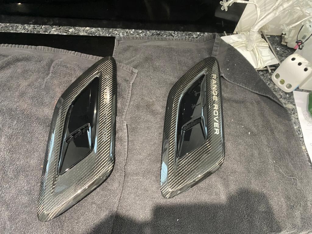 Carbon Vents GENUINE L494 RANGE ROVER SPORT SVR CARBON BONNETS ...