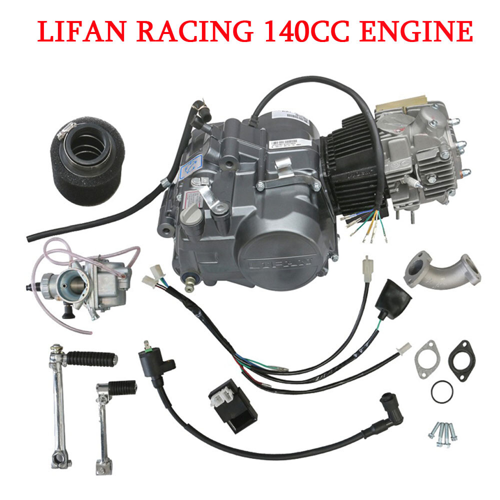 Lifan 140cc 4 Stroke 4 Gear Engine Motor for CRF70 CT70 SL70 QA50 Dirt ...