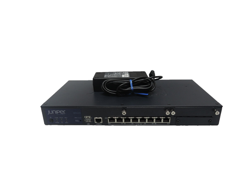 JUNIPER SRX220 SRX220H2 8-Port Managed Services Gateway with adapter ...